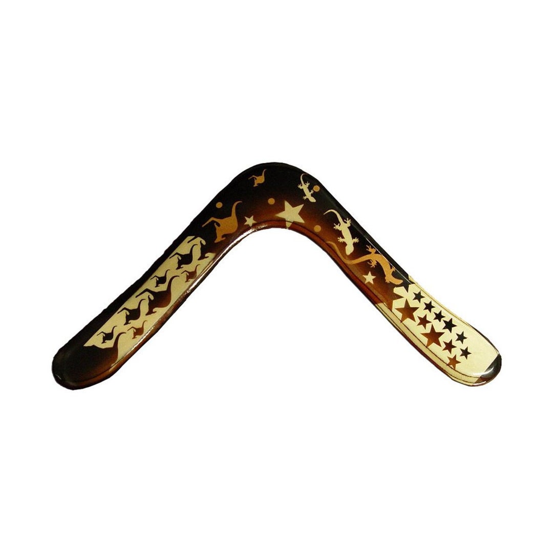 Aboriginal Blue Angel Boomerangs - Real Australian Boomerangs for Kids ...