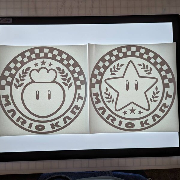 Mario Kart Logo - Etsy