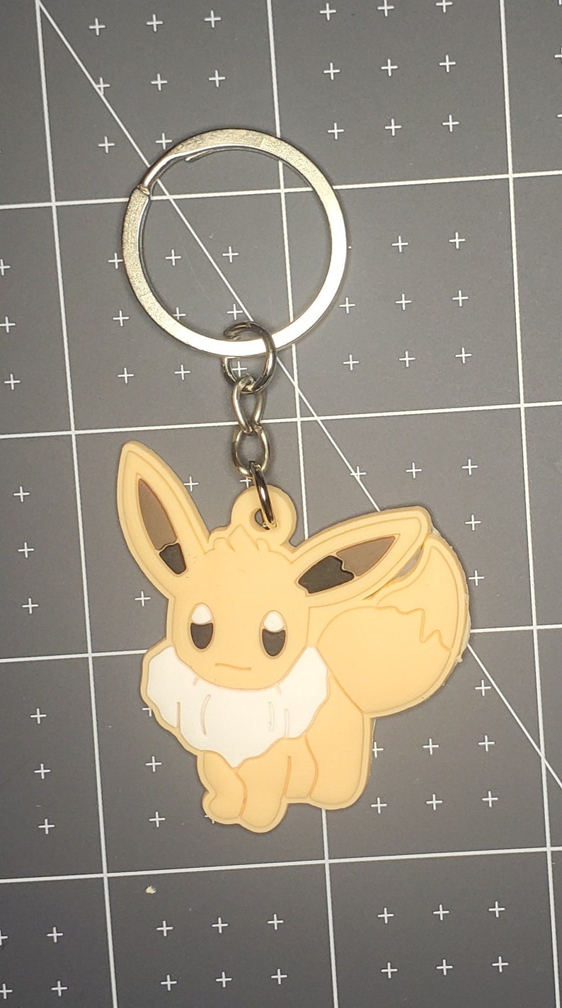 Pokemon Eevee Keychain - Etsy