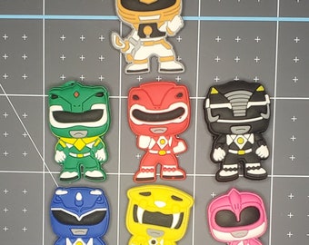 Power Ranger Croc Charms - Etsy