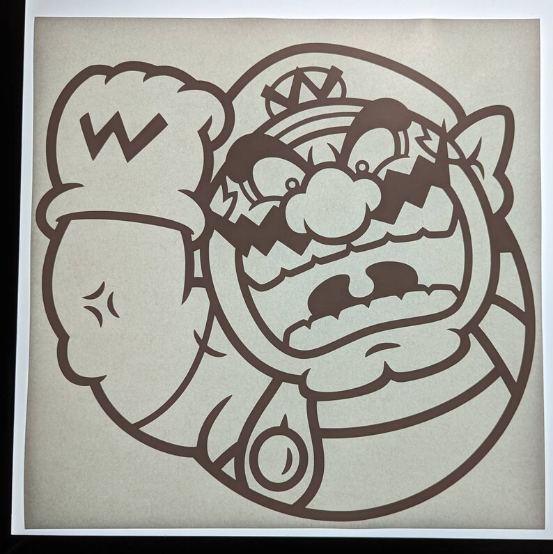 HUGE Mario Brothers Decals - Etsy
