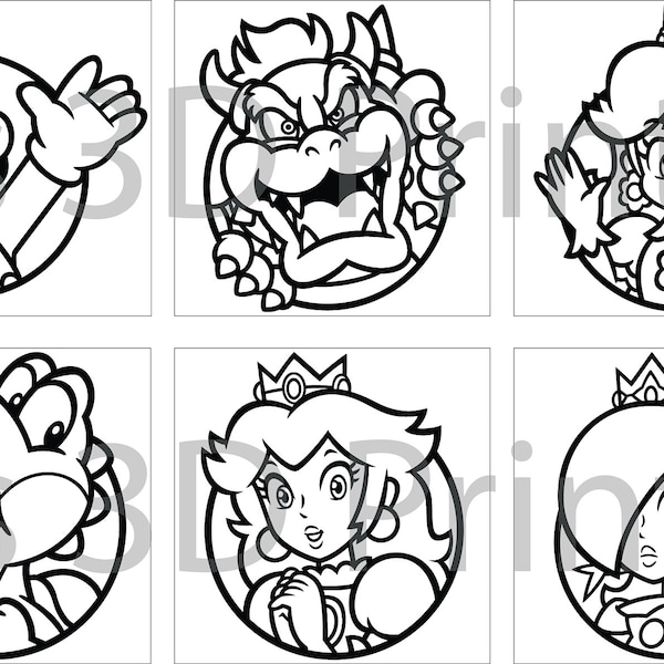 Large Super Mario Decal - Etsy