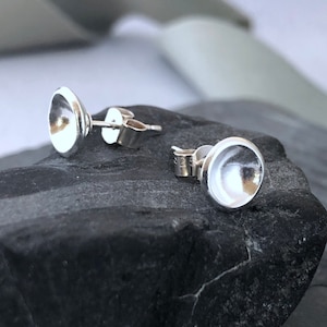 Simple Dimple Fine Silver Studs. Simple, Elegant and Eye-catching ...