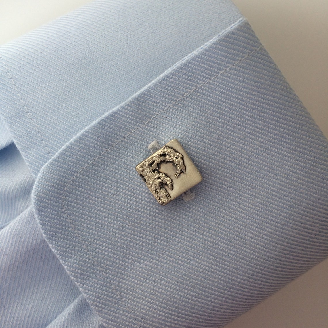Handmade Silver Cufflinks. for All Fans of the Sea, Surf, Beach or ...