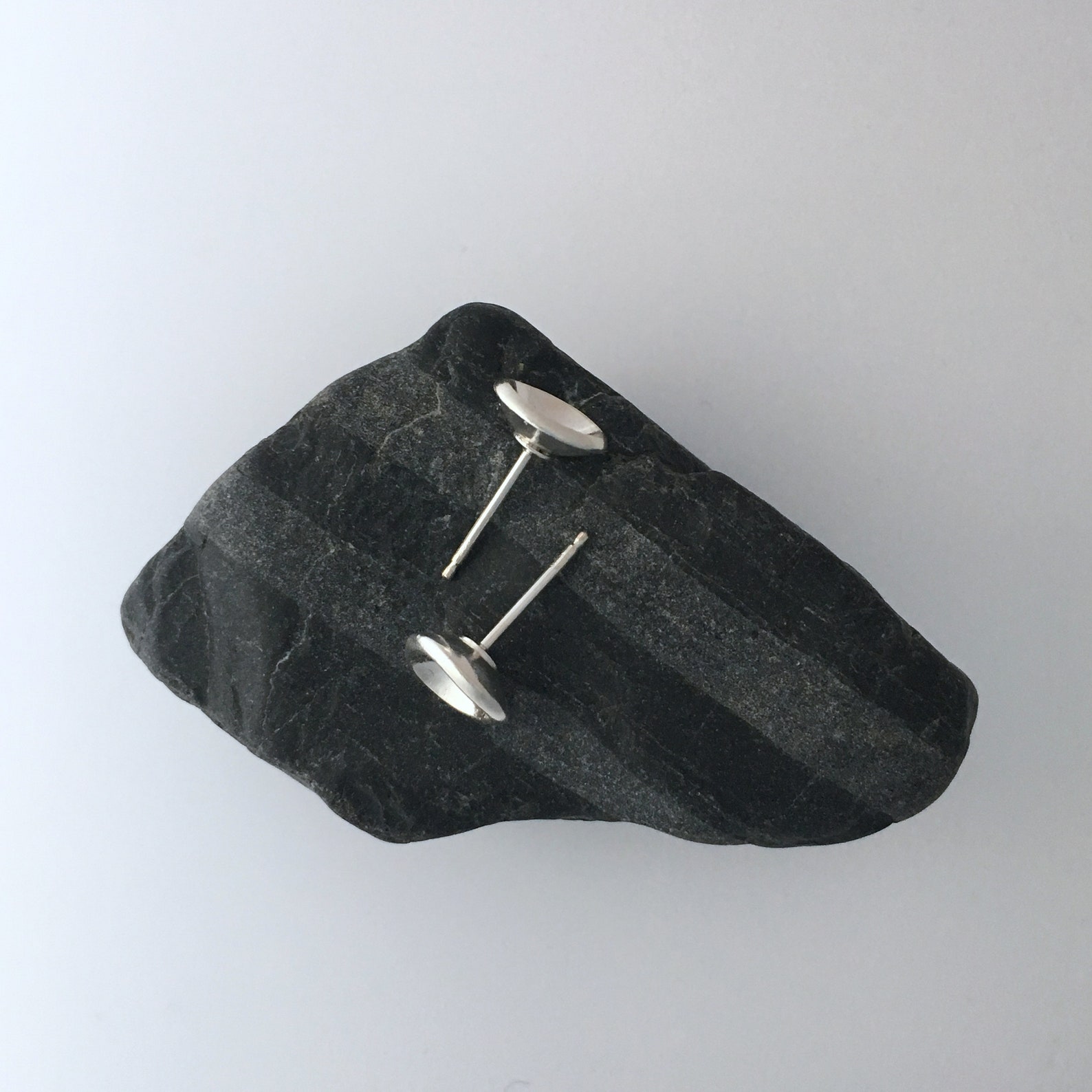 Simple Dimple Fine Silver Studs. Simple, Elegant and Eye-catching ...