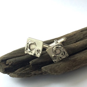 Handmade Silver Cufflinks. for All Fans of the Sea, Surf, Beach or ...