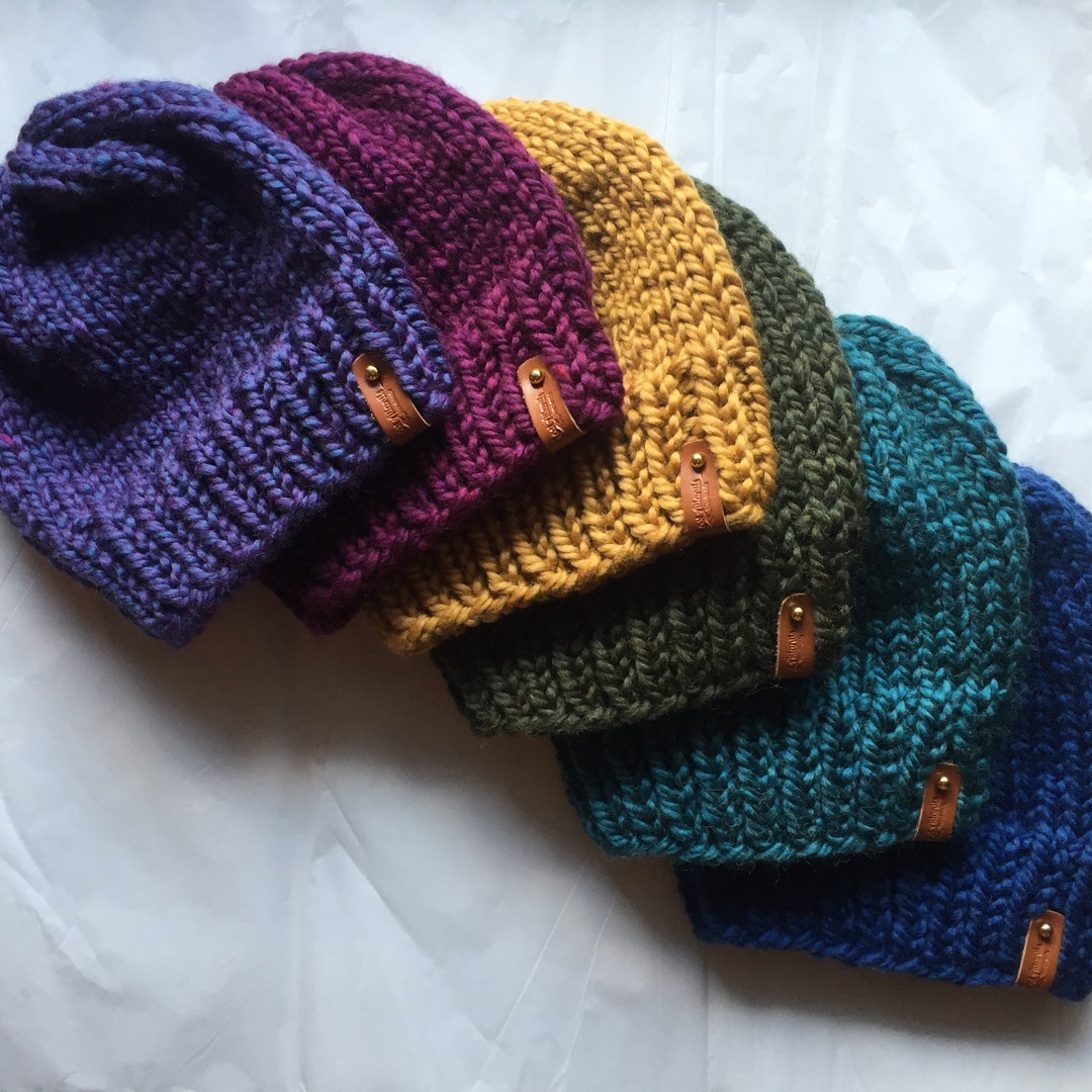 Classic Knit Hat - Women's Knit Hat - Winter Hat - Winter Beanie ...