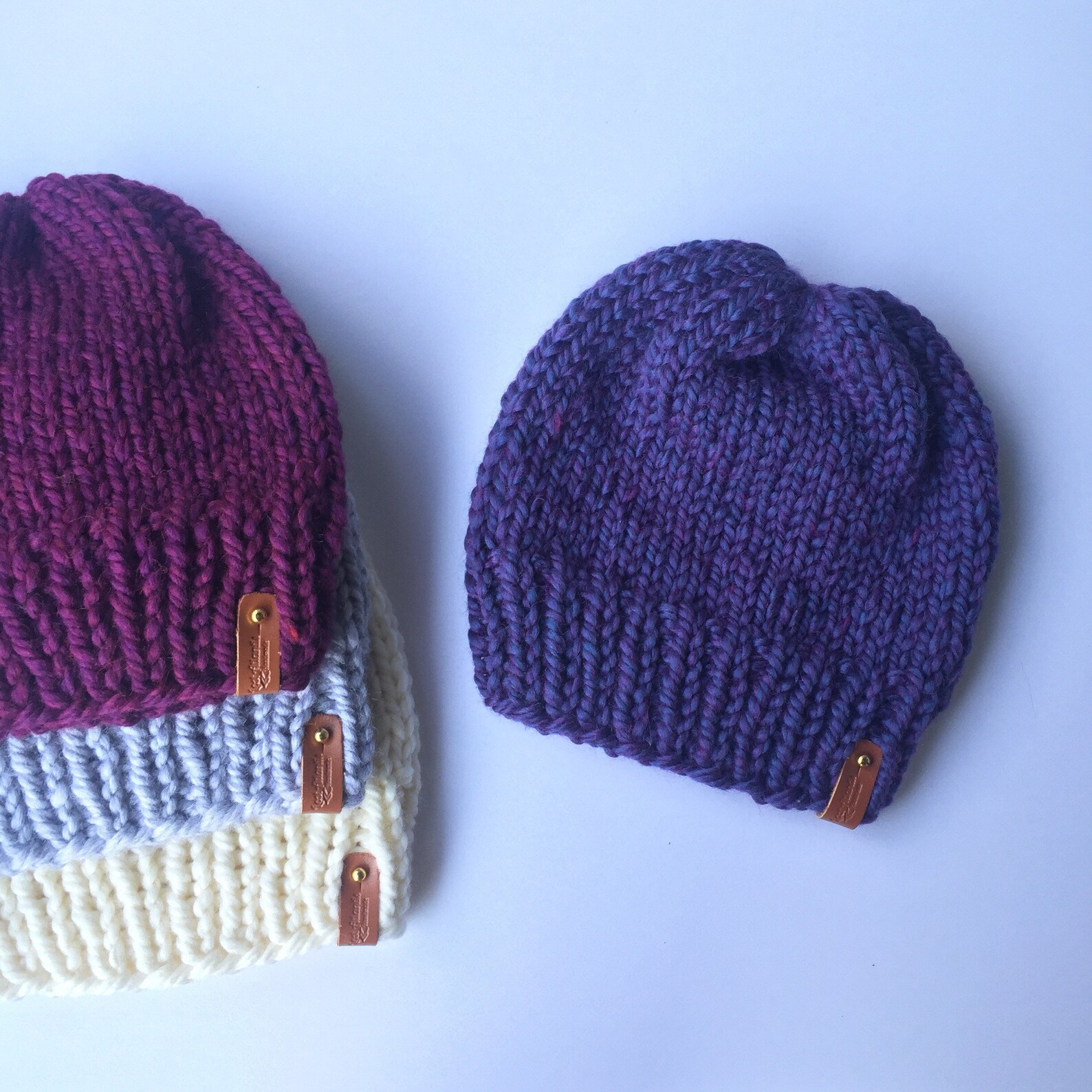 Classic Knit Hat - Women's Knit Hat - Winter Hat - Winter Beanie ...