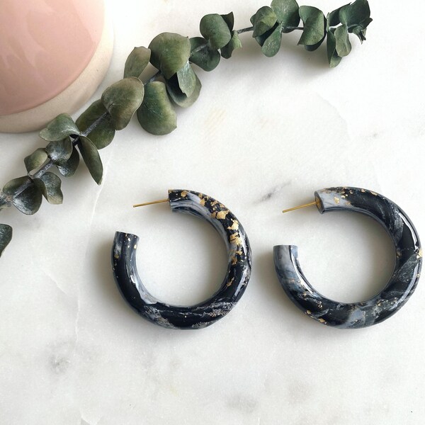 Marble Earrings - Etsy