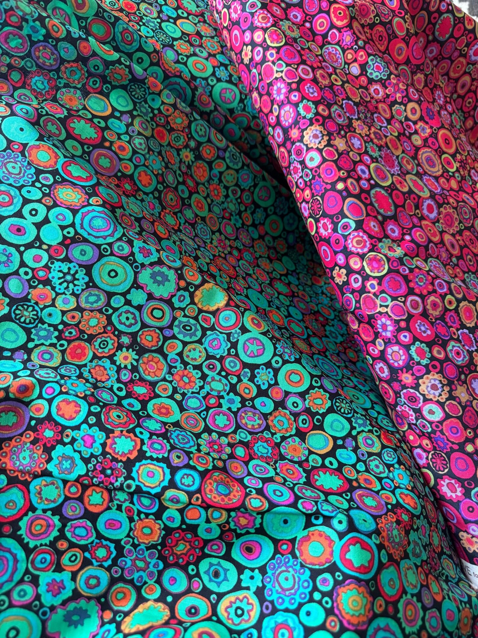 Kaffe Fassett Paperweight Cotton Fabric, Jewel Print, Quilting Fabric ...
