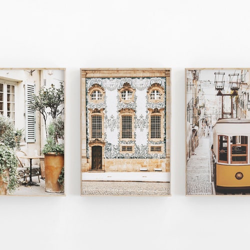 Portugal Art Set of 6 Portugal Print Gallery Wall Set Home - Etsy