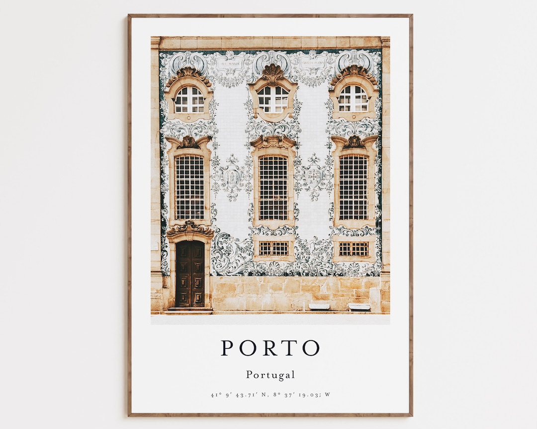 Portugal Print, Cityscape Wall Art, Photography Print, City View Art ...