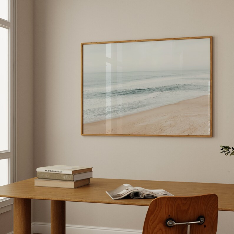 Coastal Beach Photography Print: Ocean Surf Art (digital Download) - Etsy
