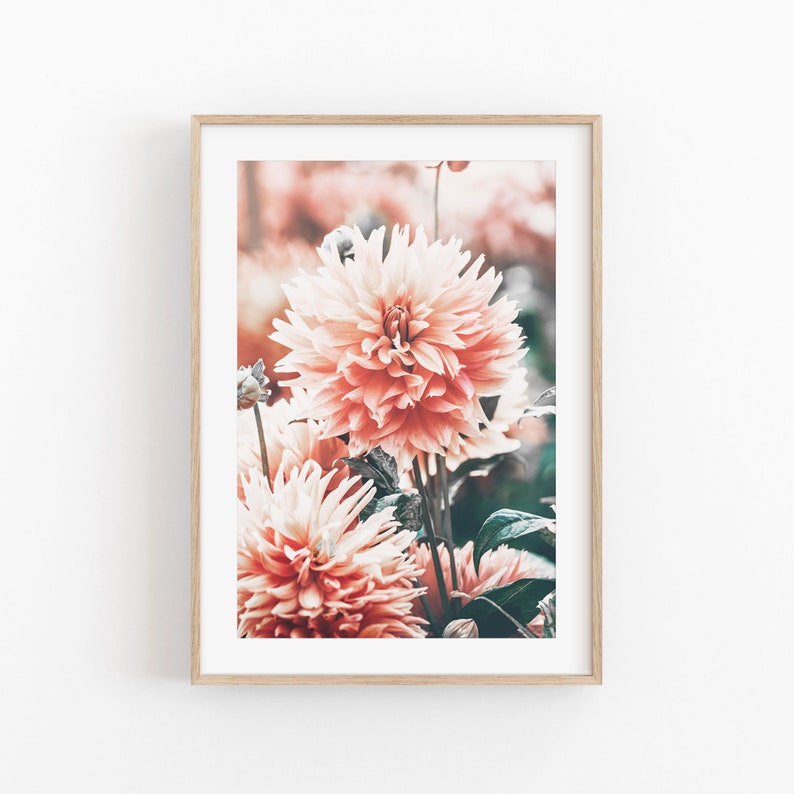 Summer Flowers Print Instant Art Botanical Art Print Modern - Etsy