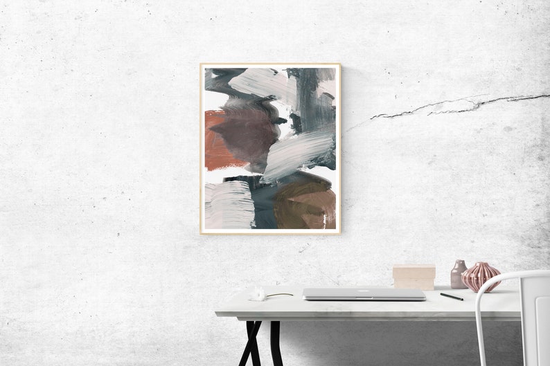 Abstract Art Print Neutral Art DIY Wall Art Abstract Print - Etsy