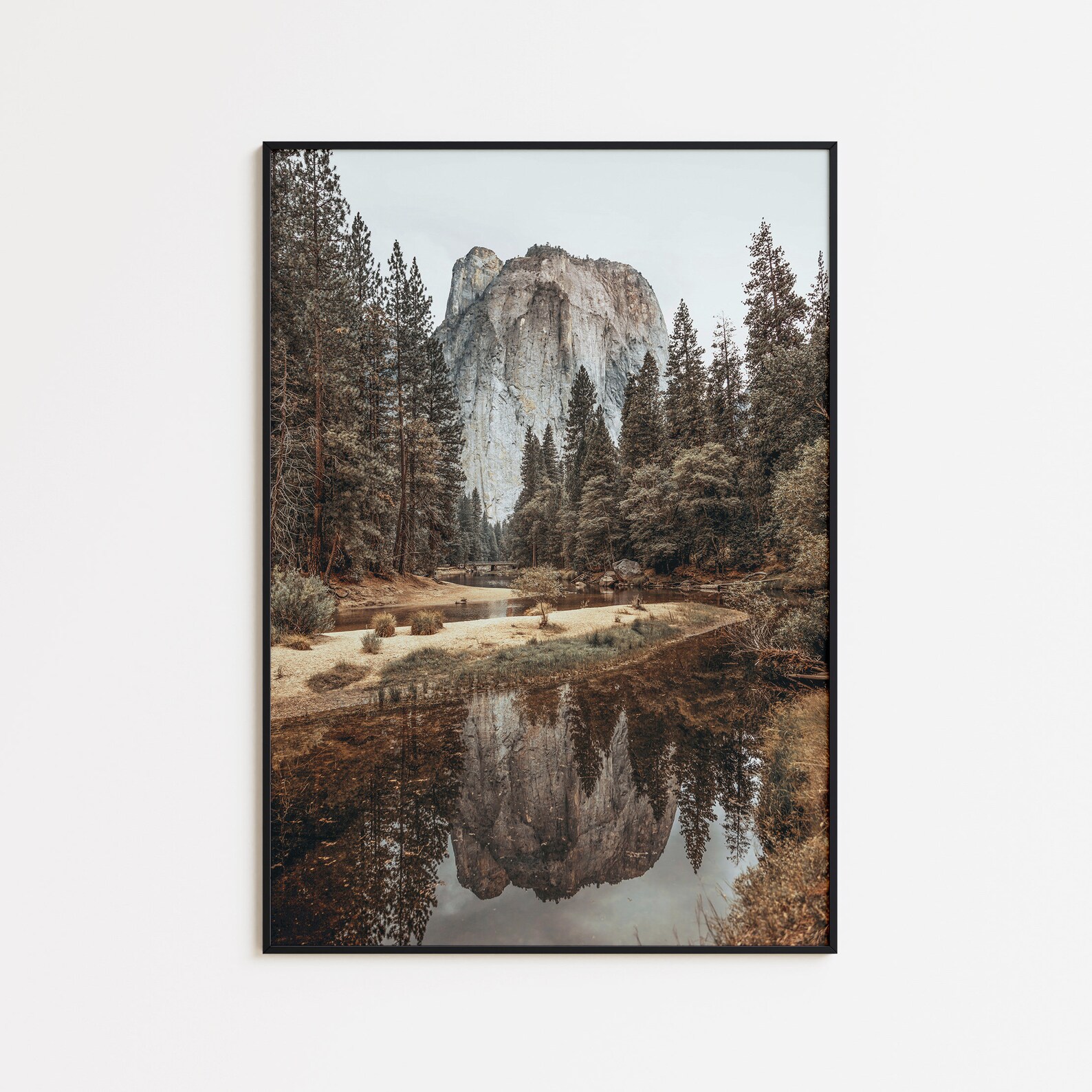 Yosemite Art Set of 3, Yosemite Wall Art Set of 3, Large National Park ...