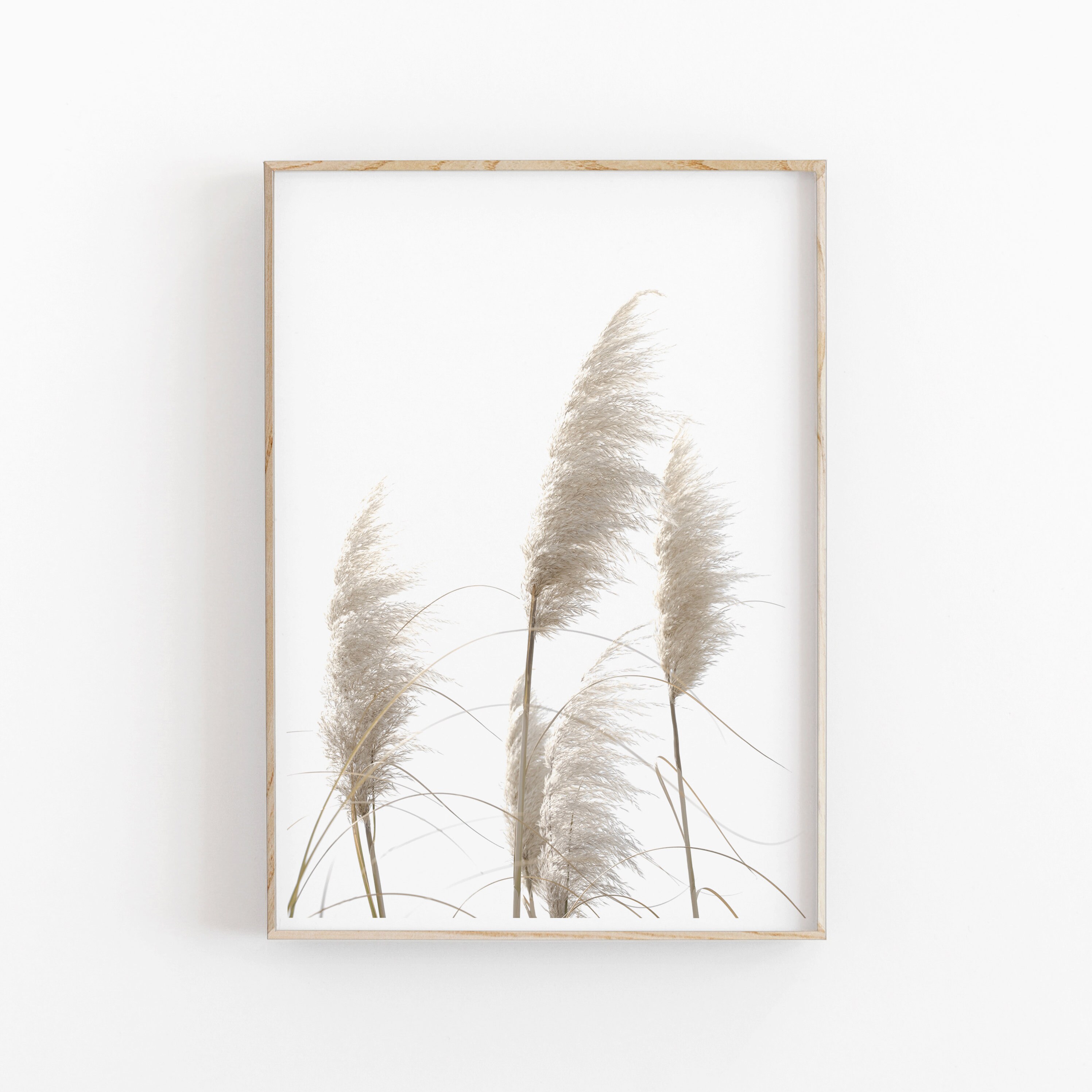 Pampas Grass Print Farmhouse Print Farm House Decor | Etsy