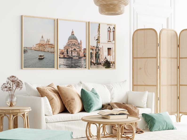 Venice Italy Print Set: Minimalist Travel Photography (digital Download ...