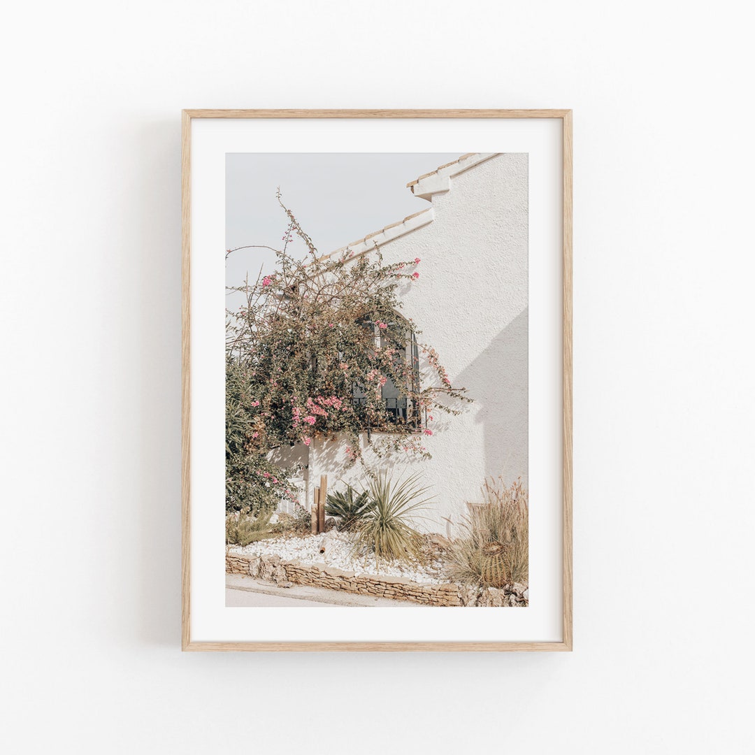Spain Villa Print: Mediterranean Cityscape Photography (digital ...