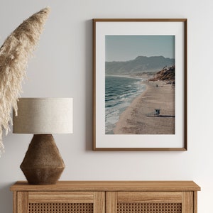 Malibu Print, Malibu Poster, California Wall Art, Malibu Art Print ...