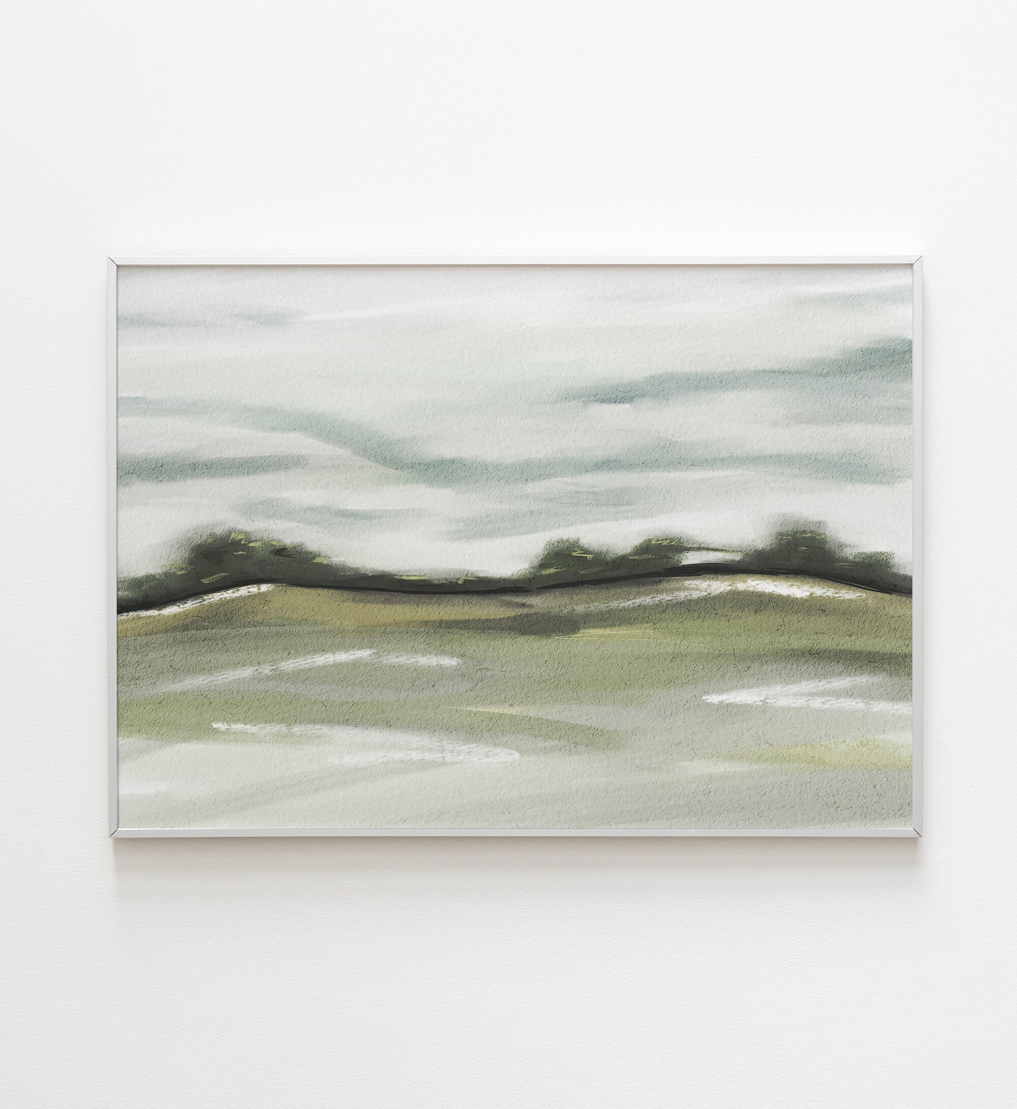 Watercolor Abstract Art Print Instant Art Landscape Print - Etsy