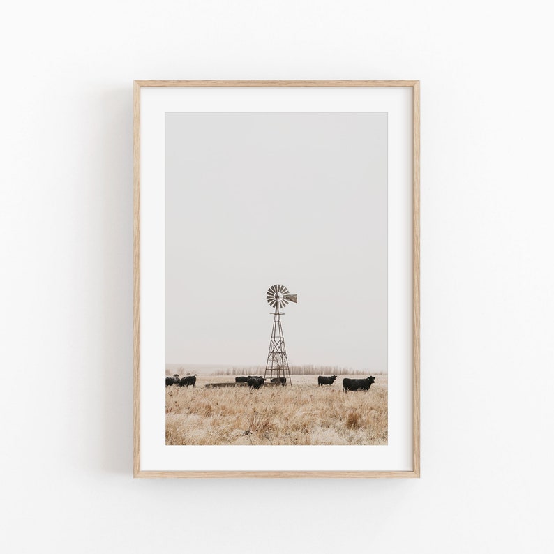 Farmhouse Print Set of 6 Nature Wall Decor Rustic Landscape - Etsy