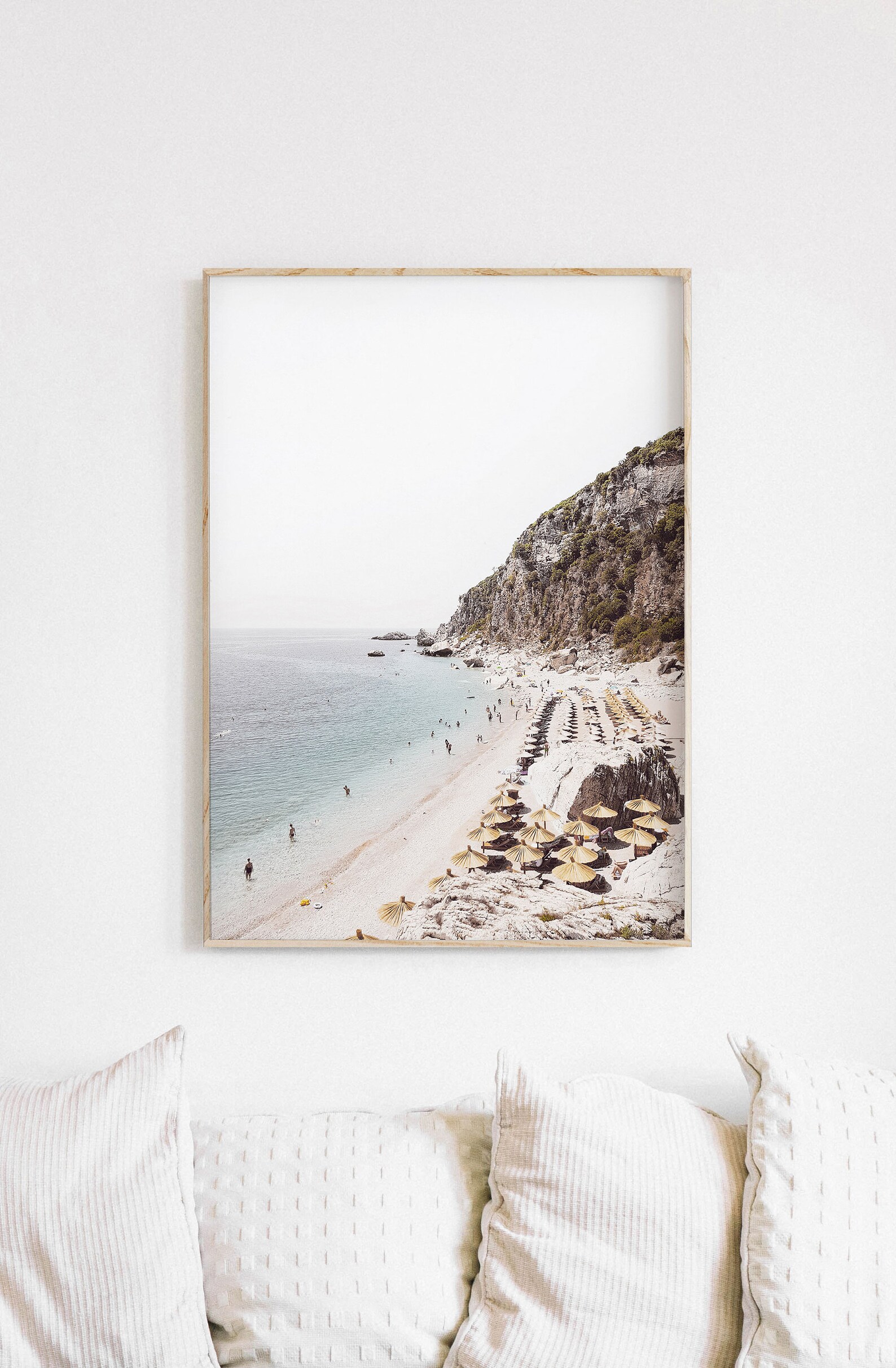 Beach Art Print Beach Wall Art Instant Art Modern | Etsy