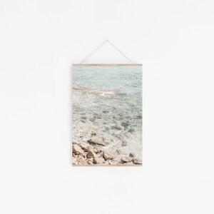 Beach Sea, Modern Minimalist Poster, Printable Wall Decor, Sea Art ...