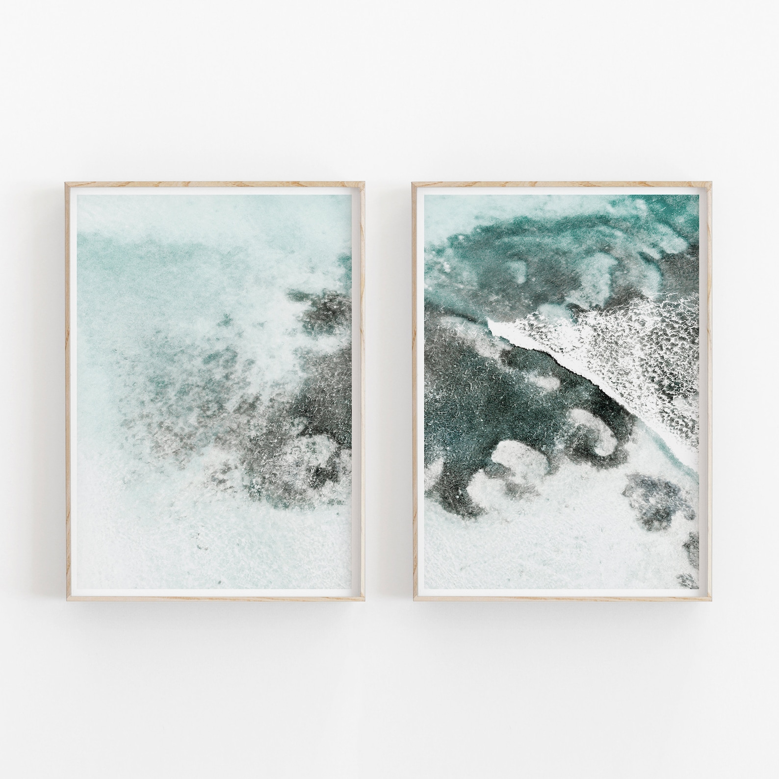 Ocean Beach Print Set of 2 Instant Art INSTANT DOWNLOAD | Etsy