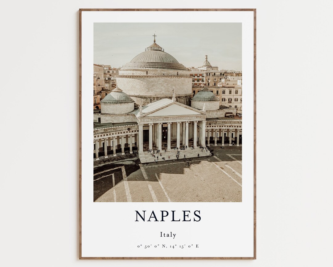 Naples Print, City Art Print, Italy Poster, Naples Wall Art, Naples ...