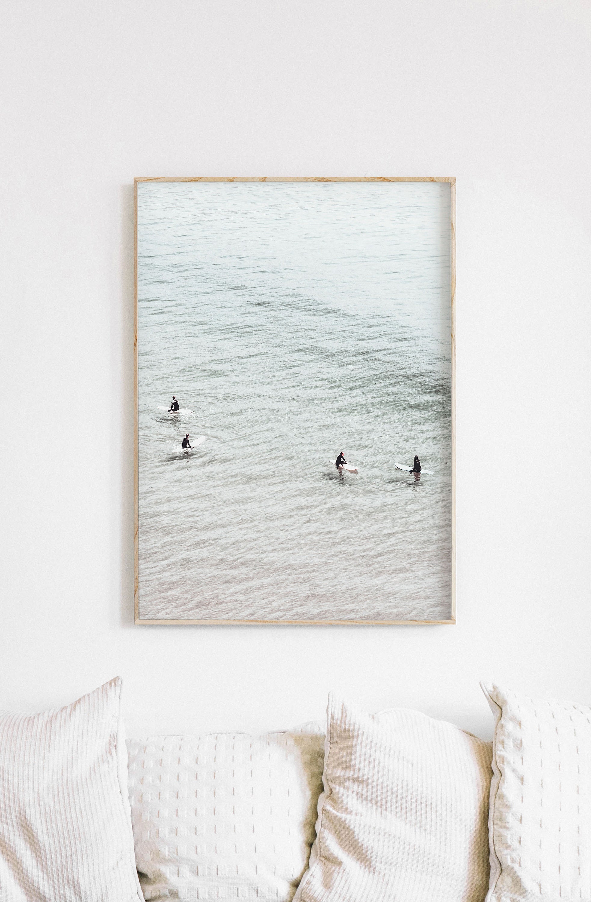 Beach Wall Art Set of 6 Gallery Surf Wall Art Coastal Set - Etsy