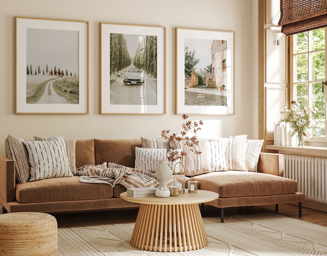 Tuscany Prints Set of 3 Travel Art Print Italy Art Print - Etsy