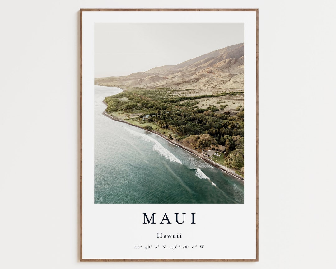 Maui Print, Hawaii Maui Wall Art, Maui Poster, Maui Photo, Maui Wall ...