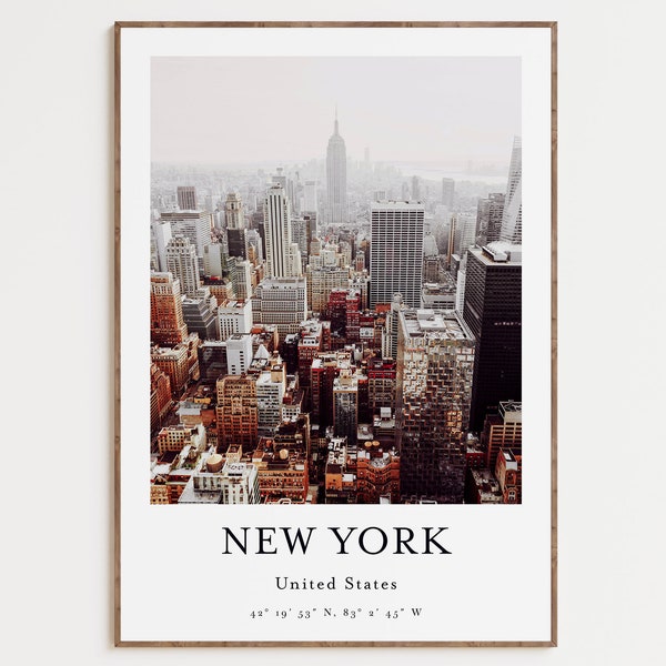 New York City Print - Etsy