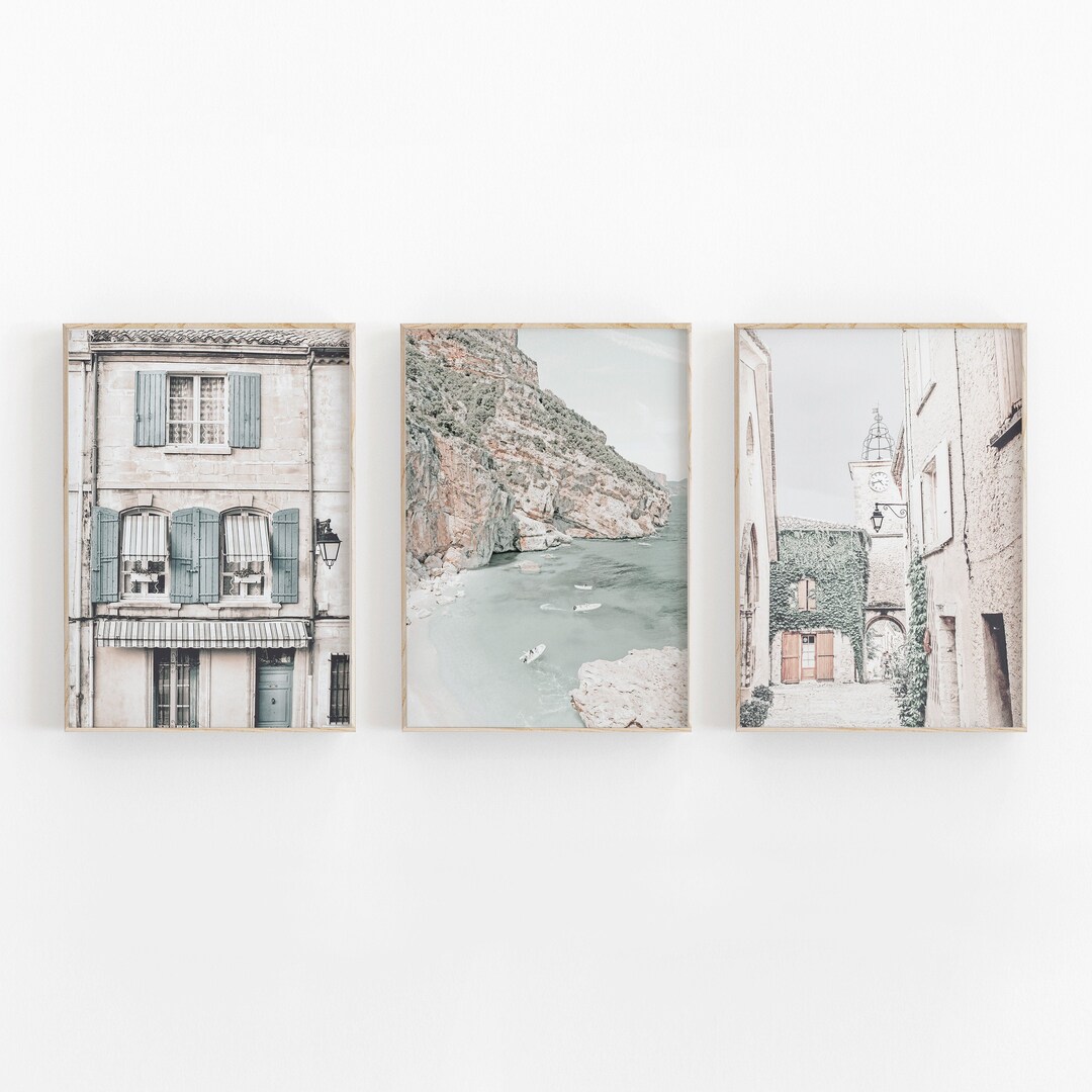 Italy Prints Set of 3, Travel Art Print, Italy Art Print, Modern ...
