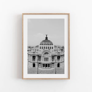 Mexico Print Set of 6, Travel Art Print, Black and White Mexico ...