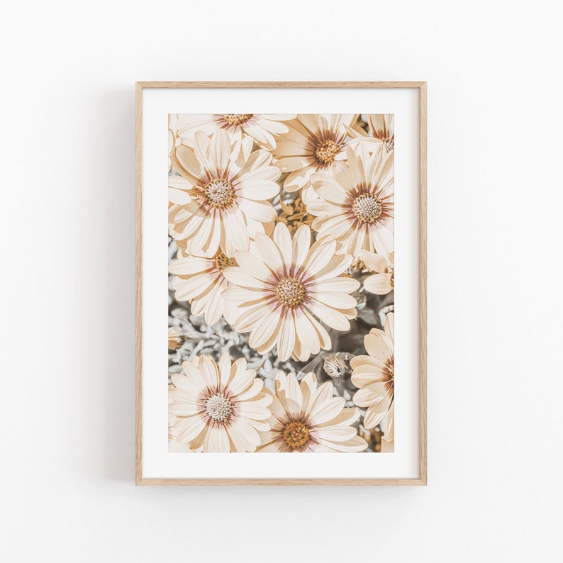 Summer Flowers Print Instant Art Botanical Art Print Modern - Etsy