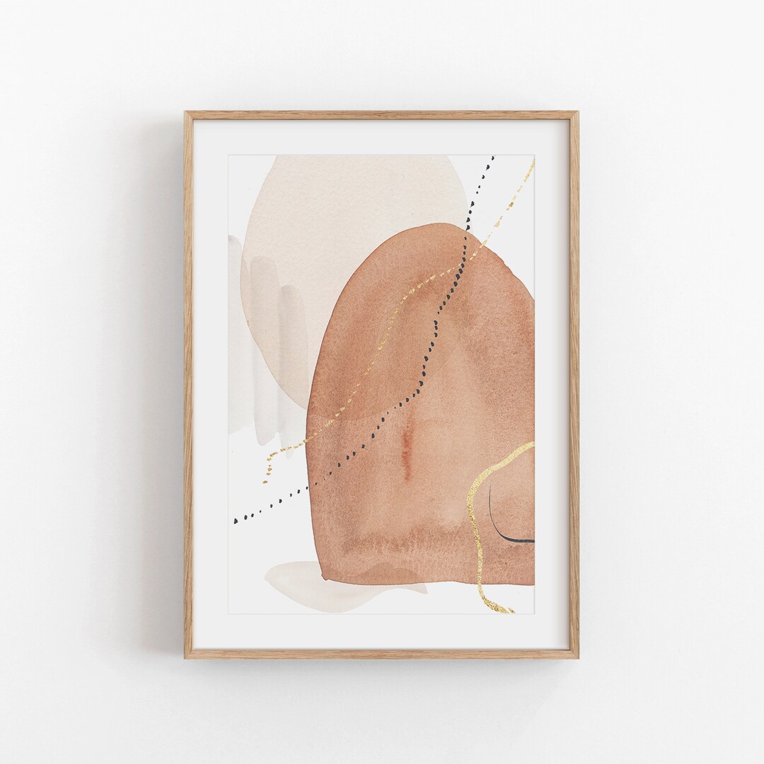Abstract Print, DIY Wall Art, Modern Abstract Poster, Printable Wall ...