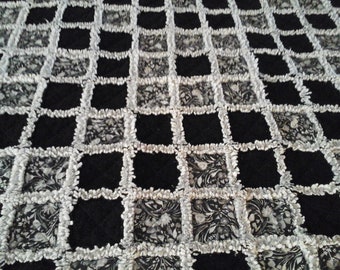 Gray Rag Quilt | Etsy