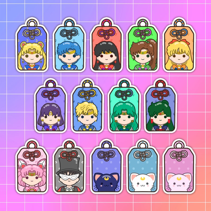 Sailor Moon Stickers - Etsy