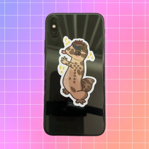 Internet Animals Sassy Lizard Sticker Cute Animal Sticker Kawaii Laptop ...