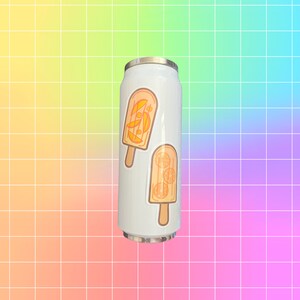 Fruity Popsicle Collection Sticker Set Cute Fruity Popsicle Sticker ...