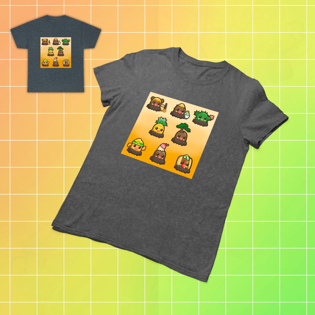 Diglett Variedad Camisa Diglett Camisa Kawaii Pokemon Camisa Linda ...