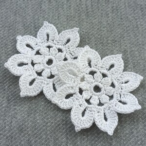 Irish Crochet Flower Motif Pattern PDF Crochet Pattern Irish Crochet ...