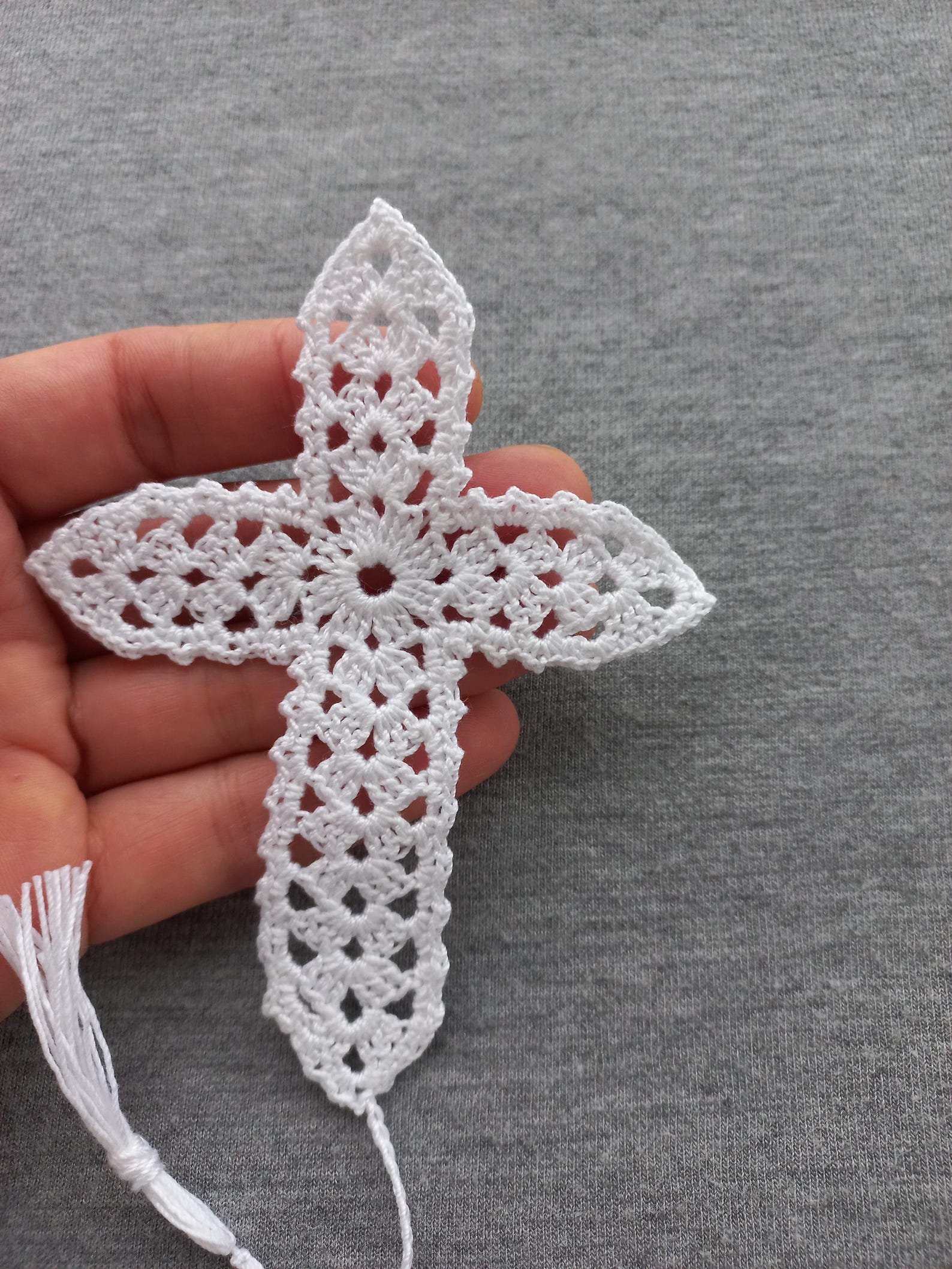 Cross Bookmark Crochet Pattern Easter Gift Pattern PDF Detailed ...