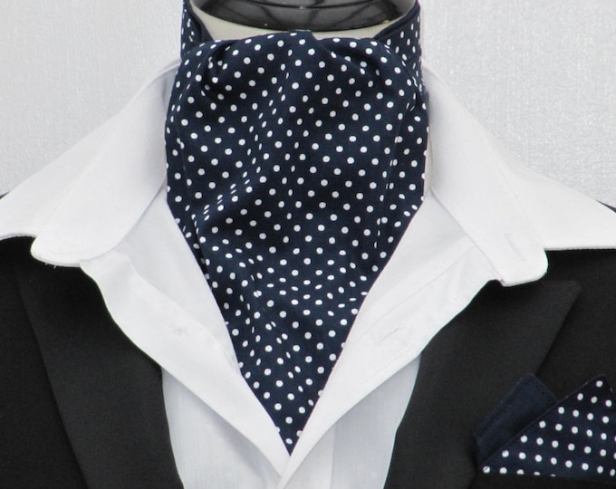Men's 3 Way Cravat /19th Century Cravat/ Stock/ Ascot/ Historical ...