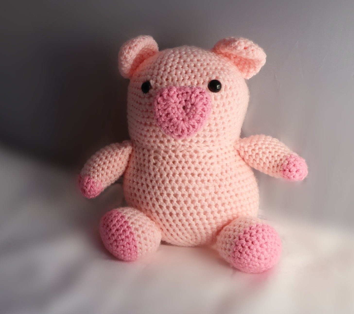 Toys & Games Stuffed Animals & Plushies Pig,Pig Toy Custom Made,Pig ...