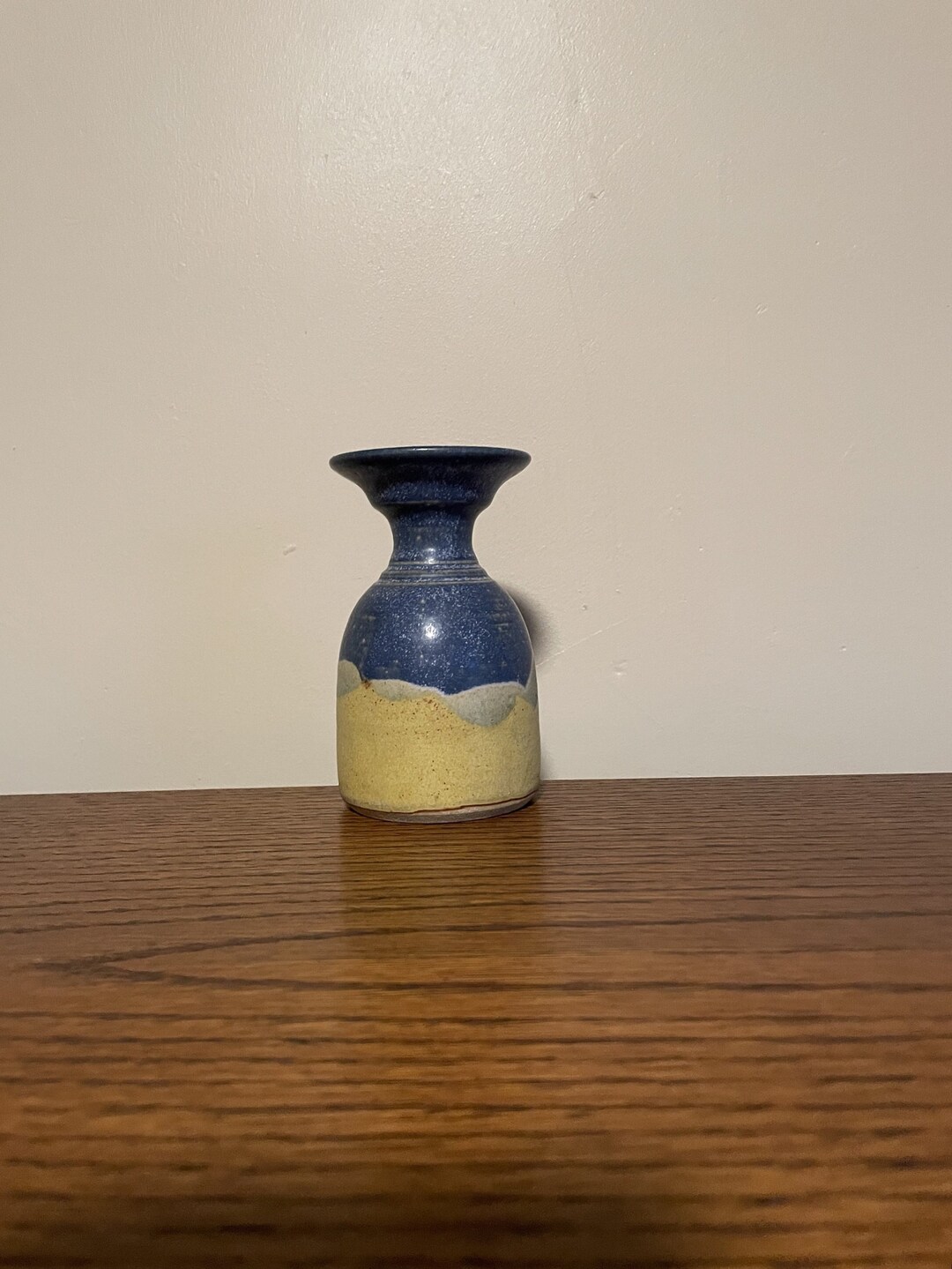 Vintage 80s Wayne Taylor Studio Pottery, Hand Thrown Stoneware Vase ...