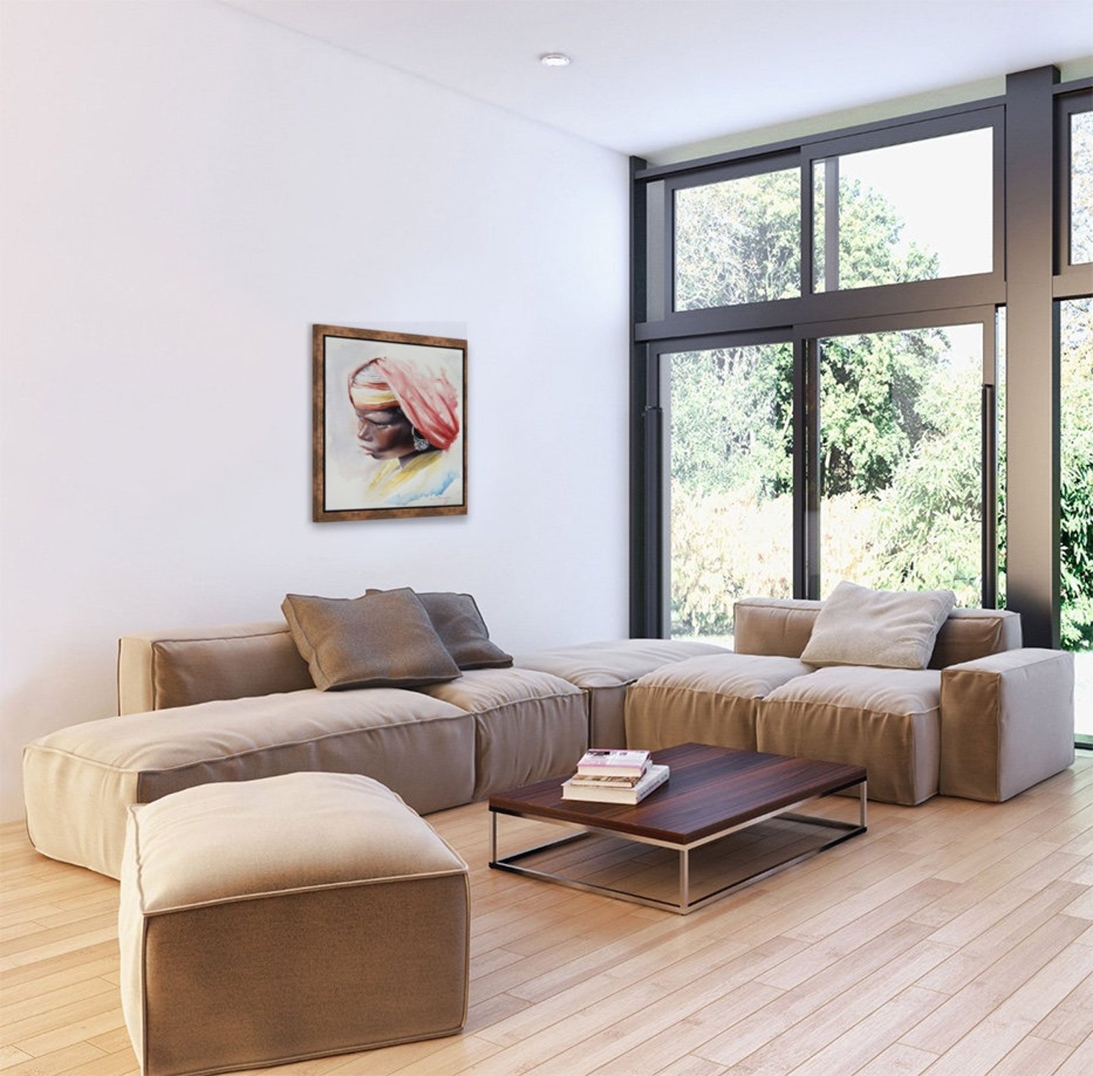 Bonda Girl ORIGINAL WATERCOLOUR PAINTING 17 X 22.5 - Etsy