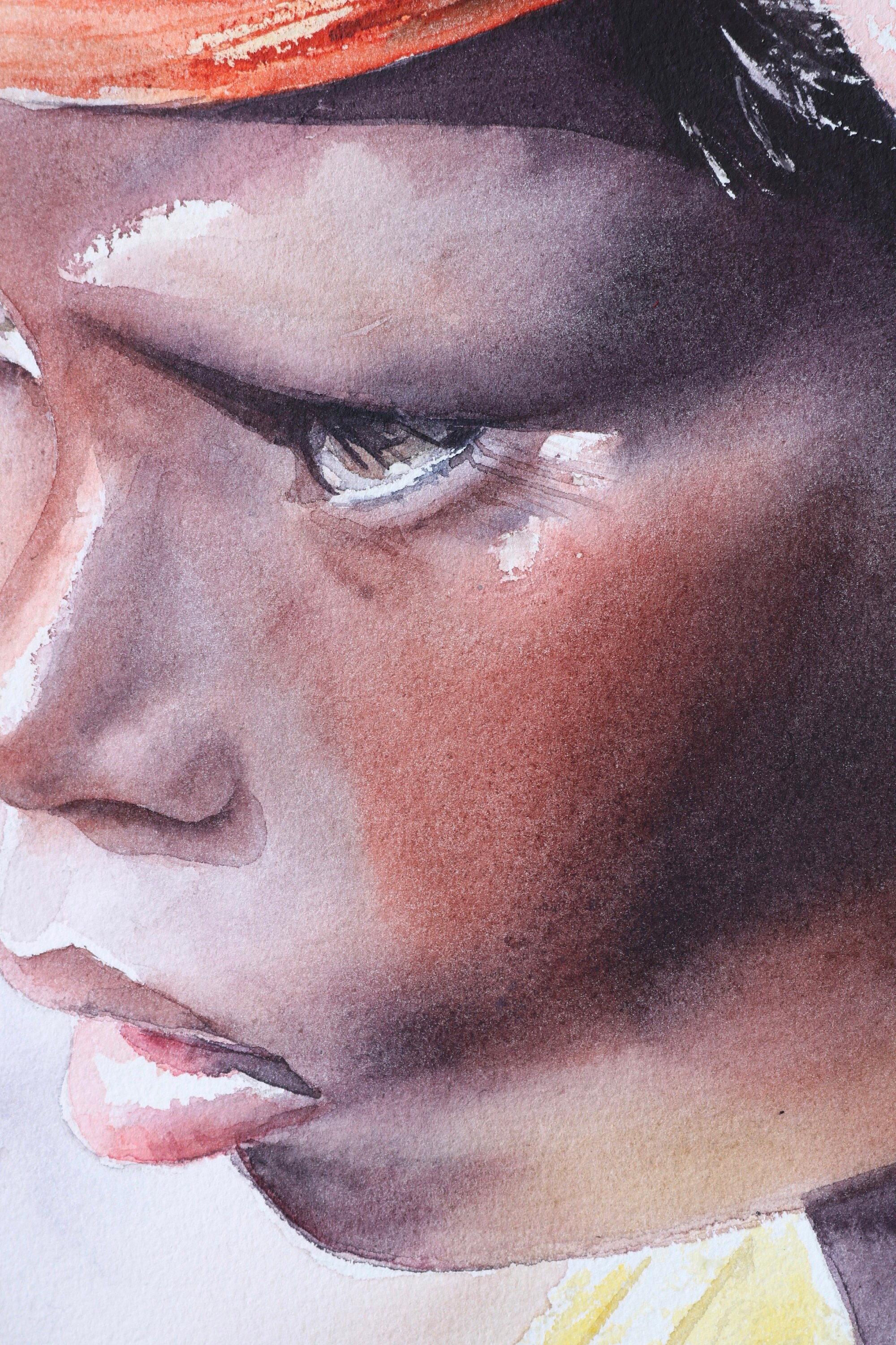 Bonda Girl ORIGINAL WATERCOLOUR PAINTING 17 X 22.5 - Etsy